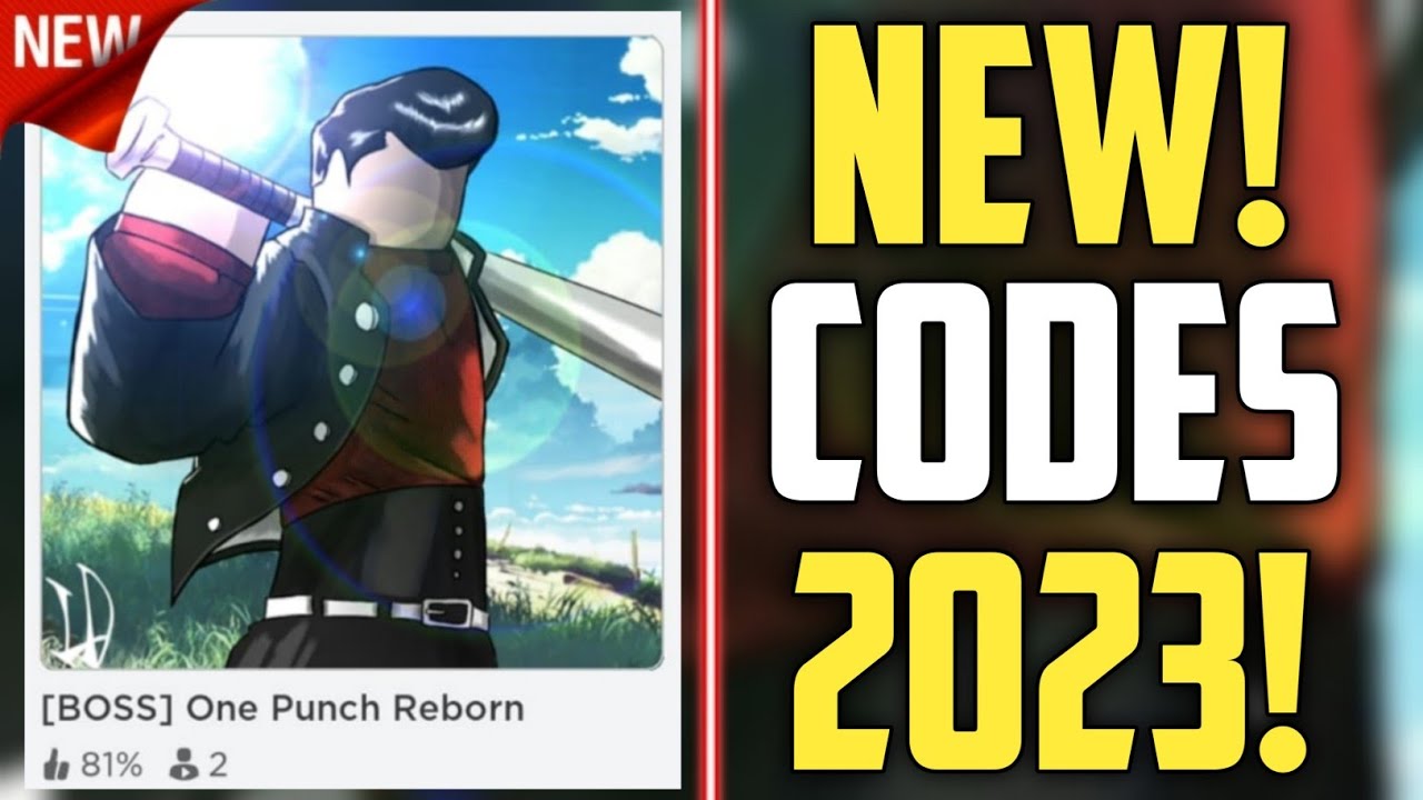 FUTURE CODES!! | *NEW* ROBLOX ONE PUNCH REBORN CODES 2023! (BOSS) - YouTube