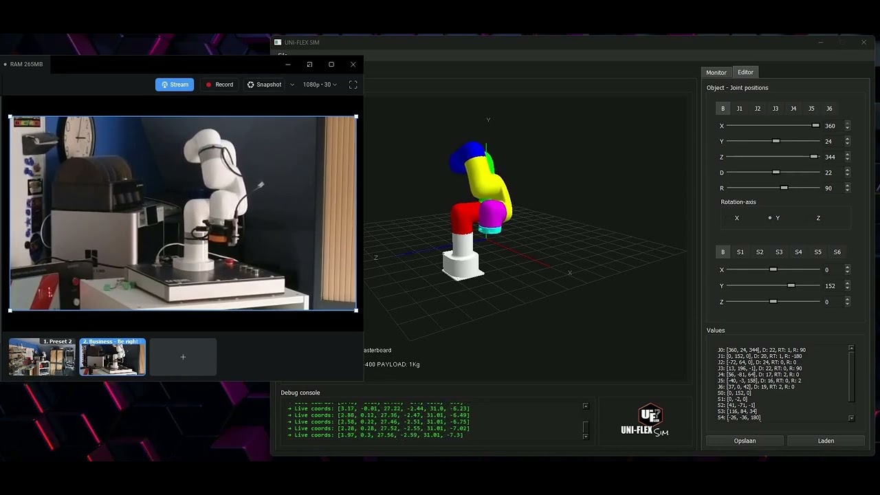 UNIFLEX Simulation Software - YouTube