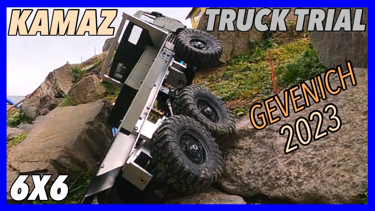 KAMAZ 4310 6X6 OFF-ROAD RC TRIAL TRUCK - YouTube