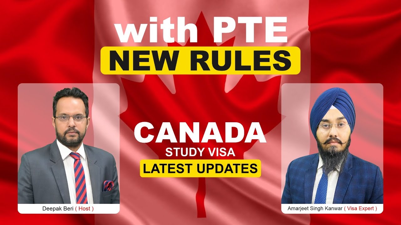 Canada with PTE, new rules. | STUDY VISA UPDATES 2023 | USA CANADA UK ...