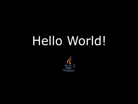 [PASSO A PASSO] Programa "HELLO WORLD" em JAVA e na IDE ECLIPSE - YouTube