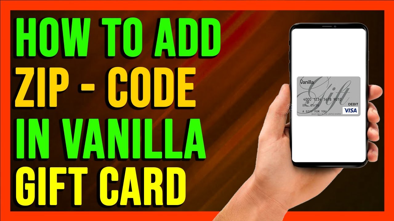 How To Add Zip Code To Vanilla Gift Card 2024 FULL GUIDE YouTube how-to-add-zip-code-to-vanilla-gift-card-2024-full-guide-youtube