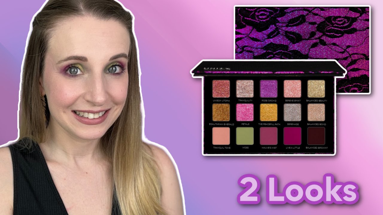 ADEPT COSMETICS UNITY PALETTE - 2 LOOKS - YouTube
