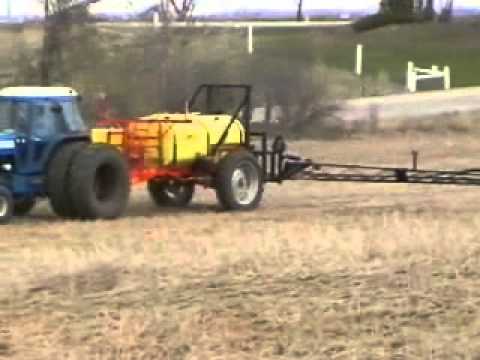 Precision Sprayer 1000 Gallon 90' ,Sprayer Air Suspension, Pull Type ...