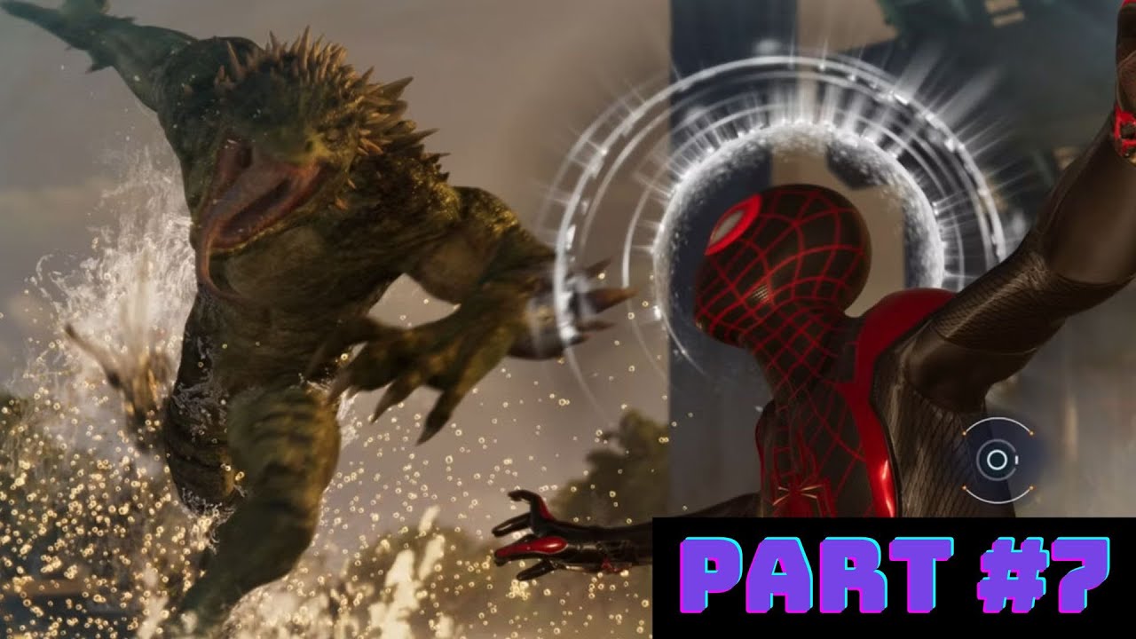 First fight with Lizard! | Spiderman PS5 - YouTube