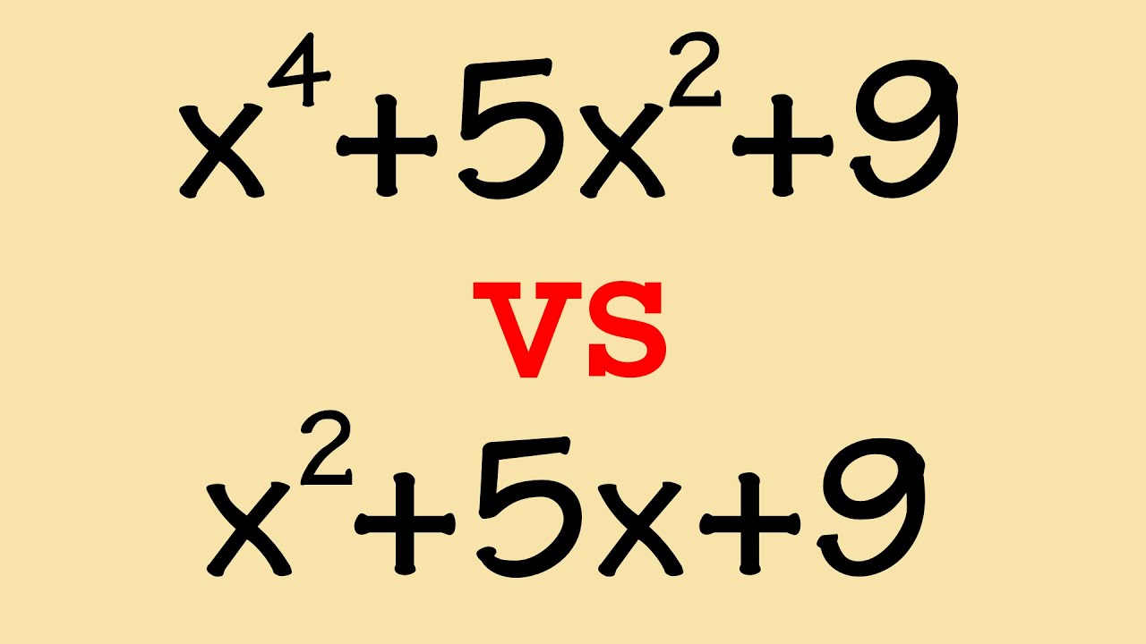 Algebra 2: a challenge factoring problem - YouTube