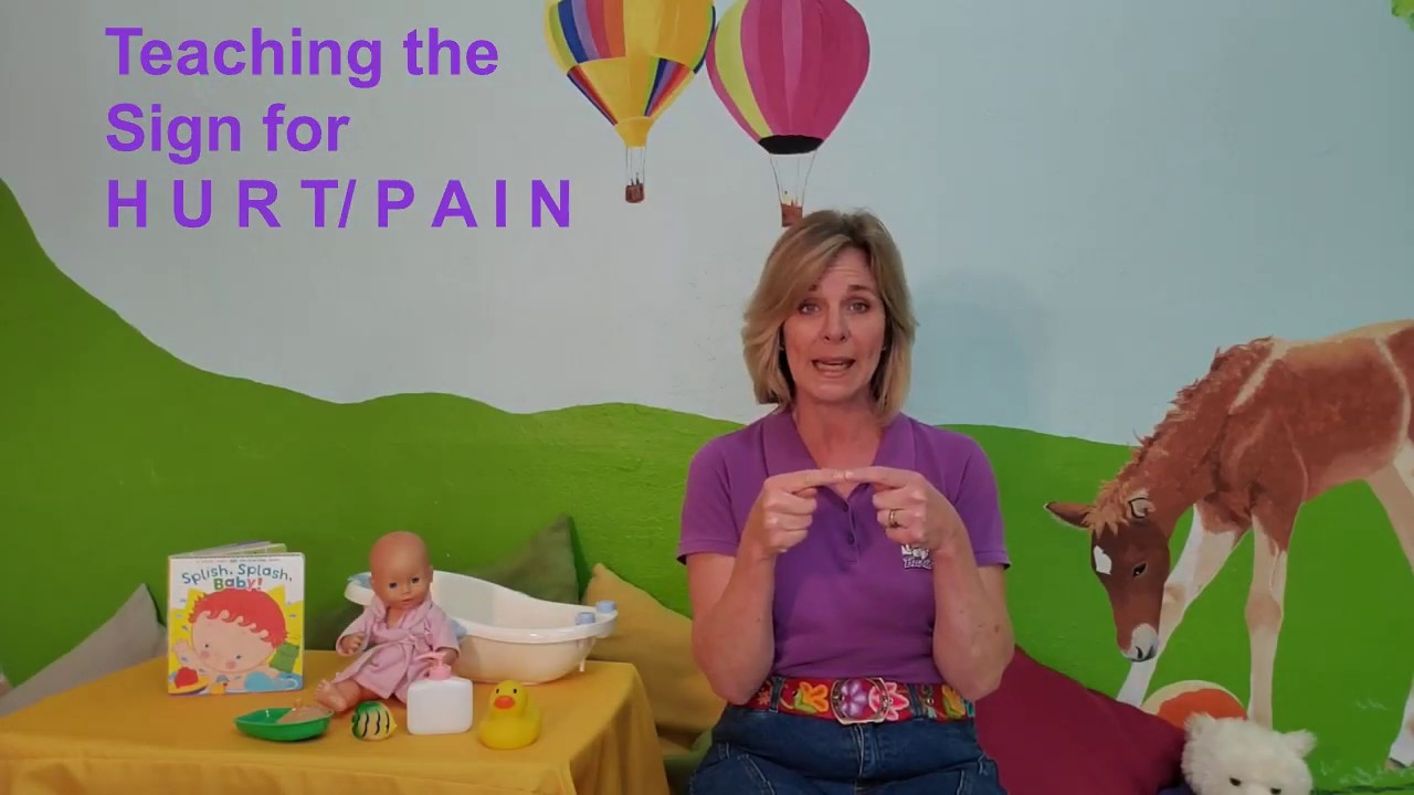 Teach your Baby the Sign for PAIN - YouTube