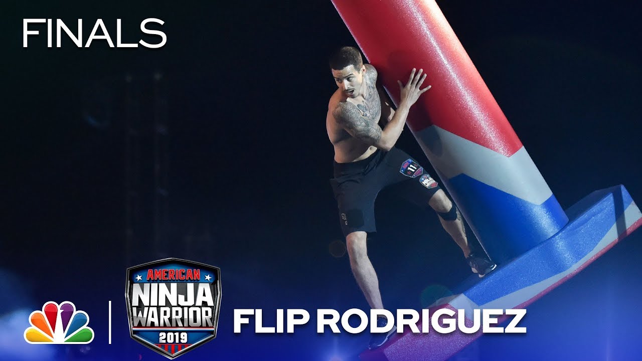 Flip Rodriguez Gives His Everything on Stage 2 - American Ninja Warrior ...