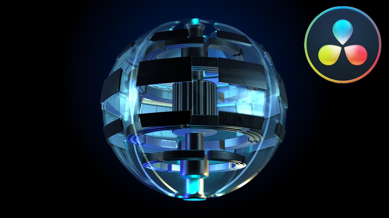 Resolve Fusion: Mechanical Sphere Tutorial - YouTube