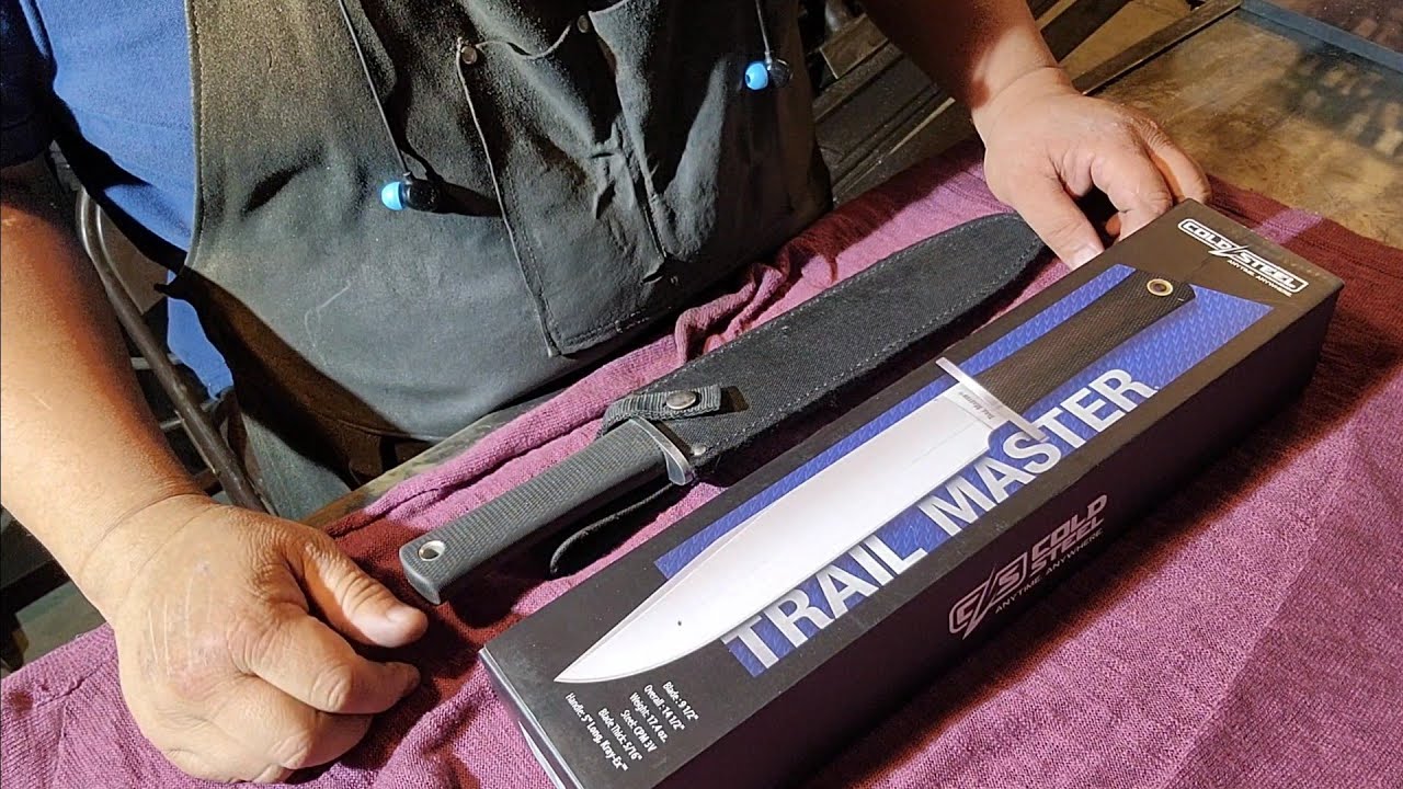 Cold Steel Trail Master Sanmai III VS. Cold Steel Trial Master CPM 3V ...