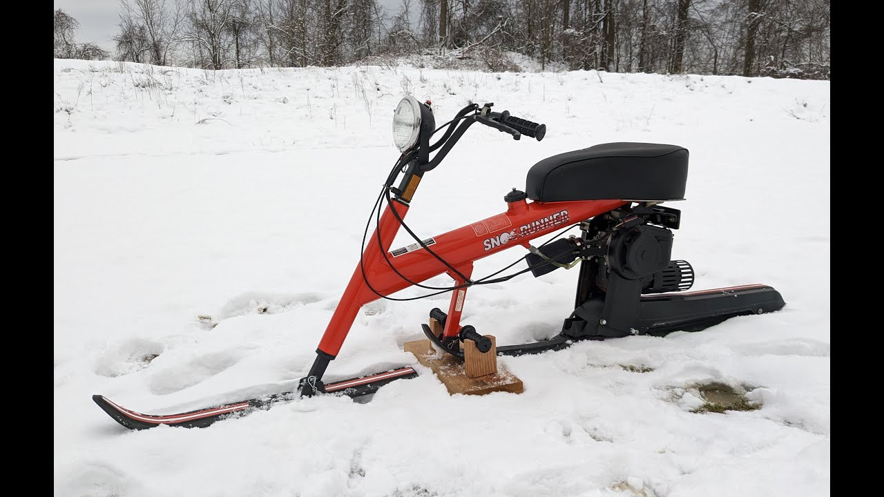 Sno Runner #7 Start Up and Ride - YouTube