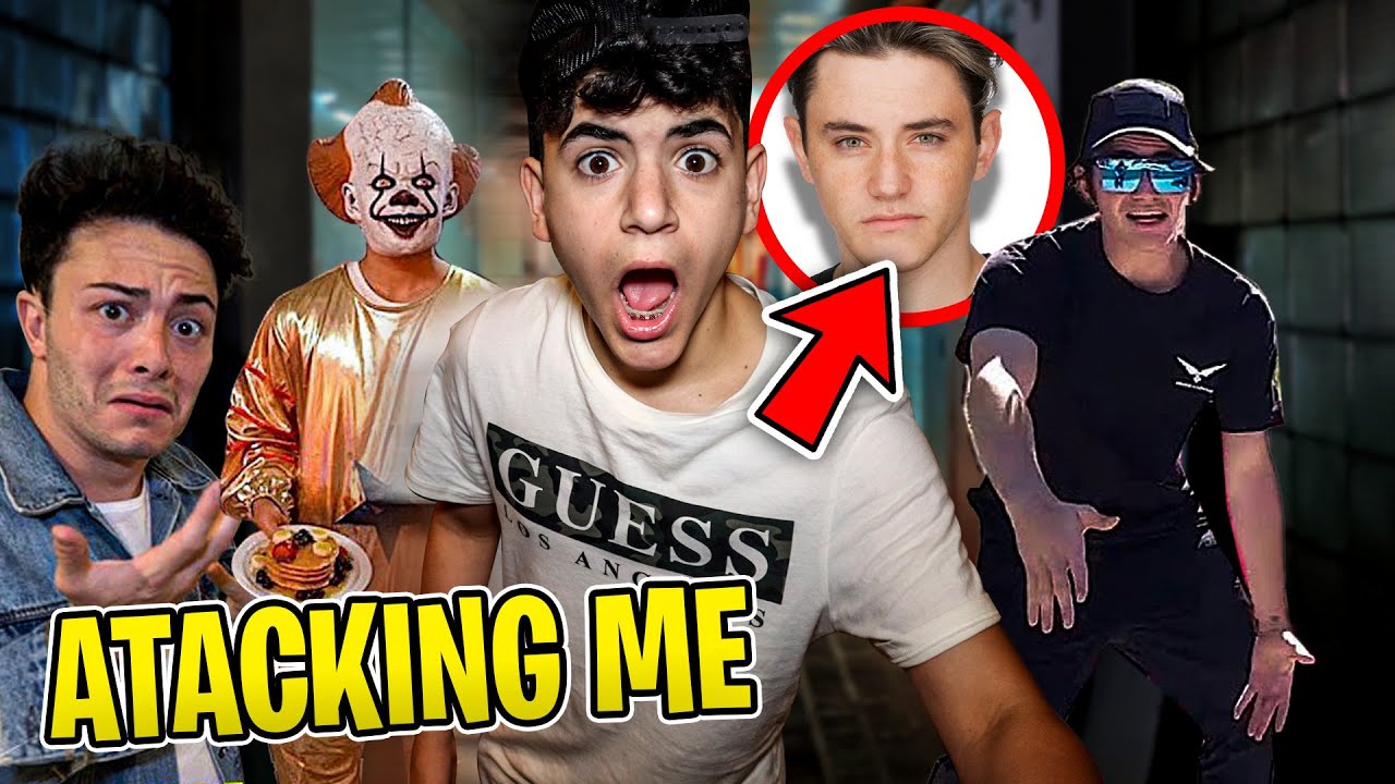 SNEAKING INTO STROMEDY AND JESTER HOUSE!! *CLOWNS ATTAKED ME!* (HAUNTED ...