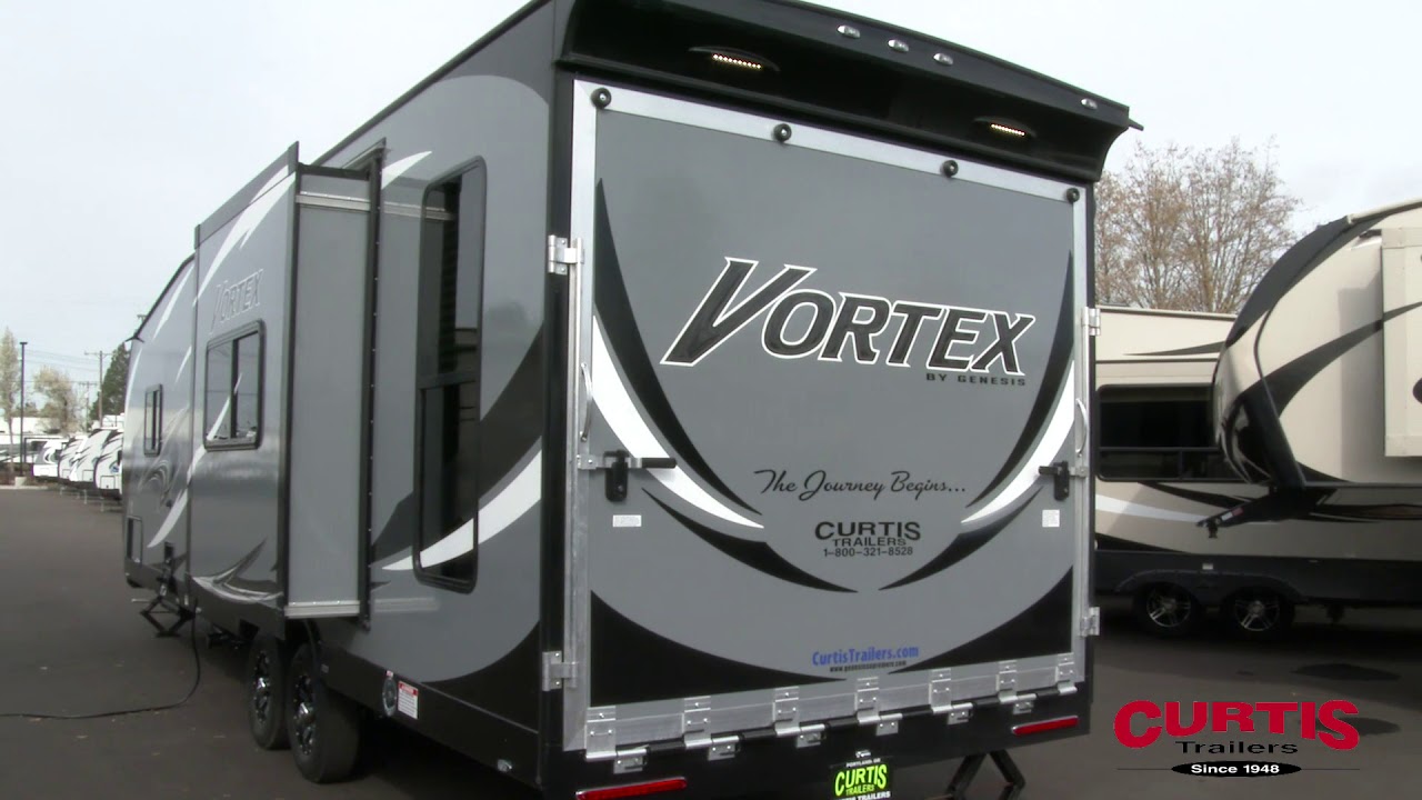 RV Dealer, Curtis Trailers - Genesis Vortex 2715V E - YouTube