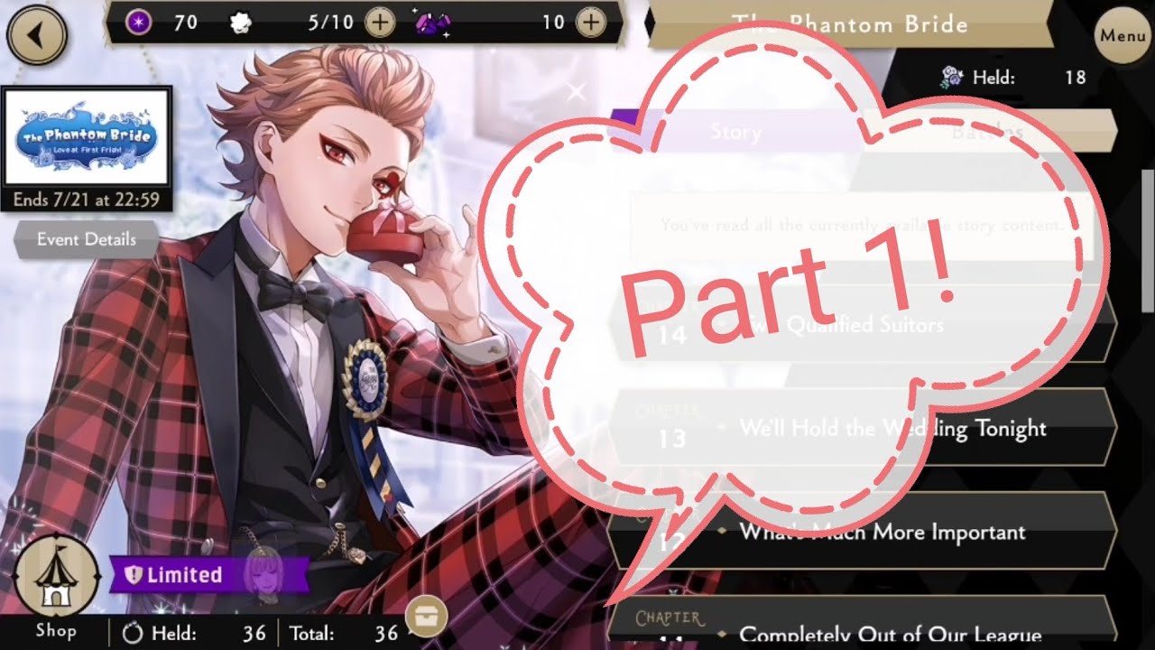 Phantom Bride Full Event - Part 1 | [Disney Twisted-Wonderland] - YouTube