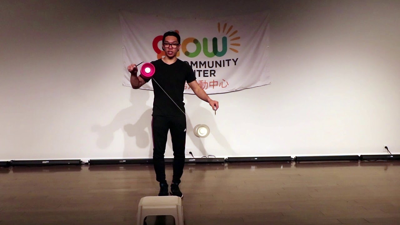 GCC Diabolo Tutorials - Double Yoyo Leg Orbit - YouTube