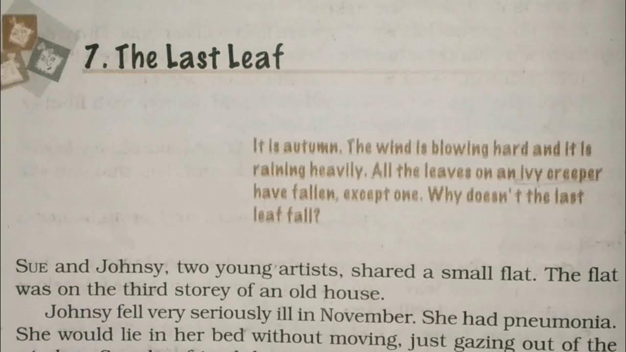 The Last Leaf Class 9 In Hindi Moments Book Chapter7 The Last Leaf Line the-last-leaf-class-9-in-hindi-moments-book-chapter7-the-last-leaf-line