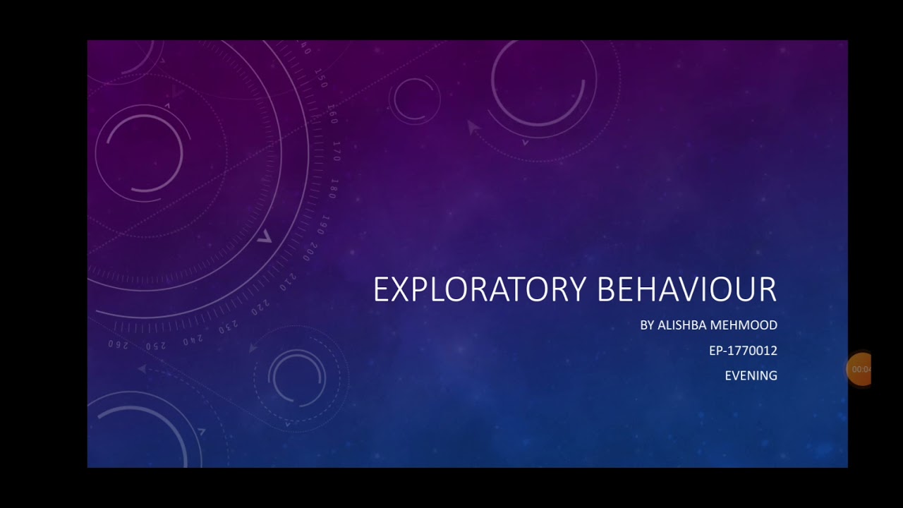 Exploratory behavior - YouTube