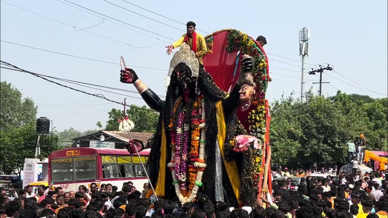 Kali Ji Sadar Bazar Jhansi Shobayatra 2023 Youtube