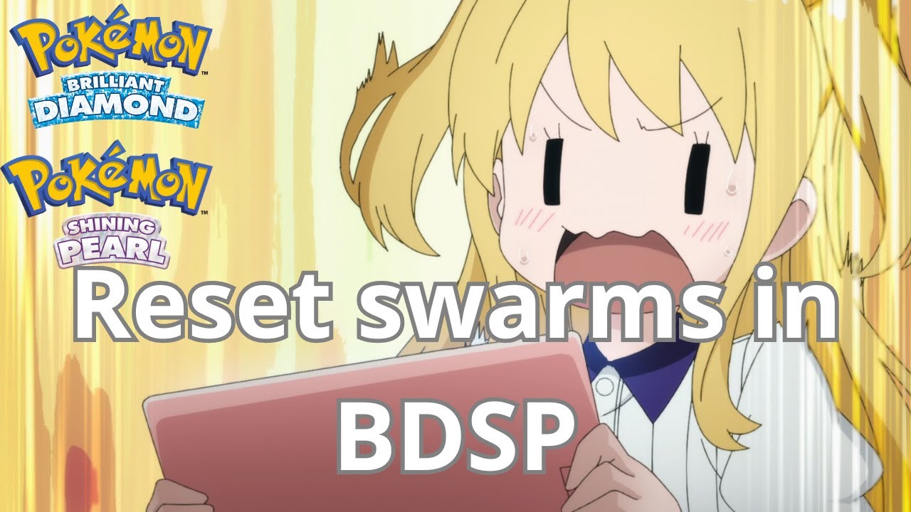 Reset swarms in Pokemon Brilliant Diamond and Shining Pearl - YouTube