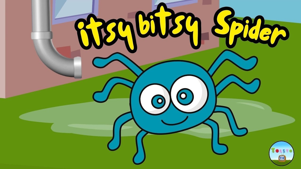 Itsy Bitsy Spider Poem - New Nursery Rhyme Song 2023 - Cartoons for ...
