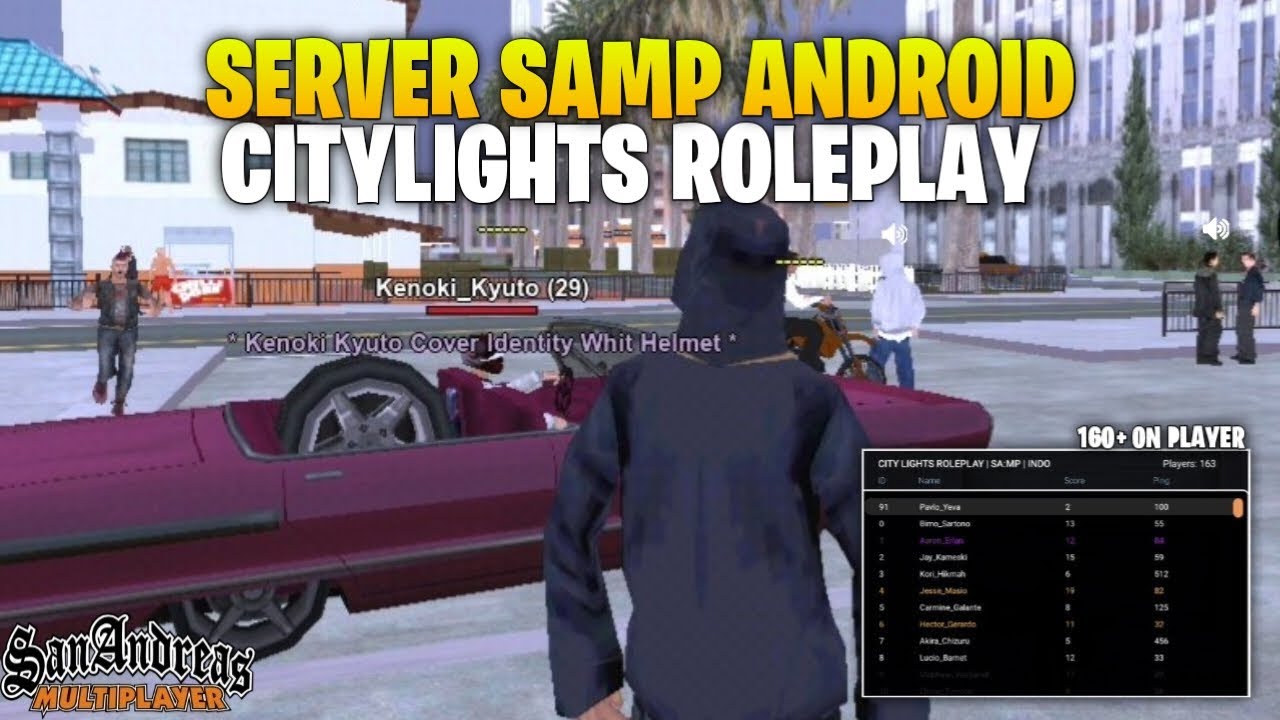SERVER SAMP ANDROID VOICE RAMAI PLAYER CITYLIGHTS ROLEPLAY || GTA SAMP ...