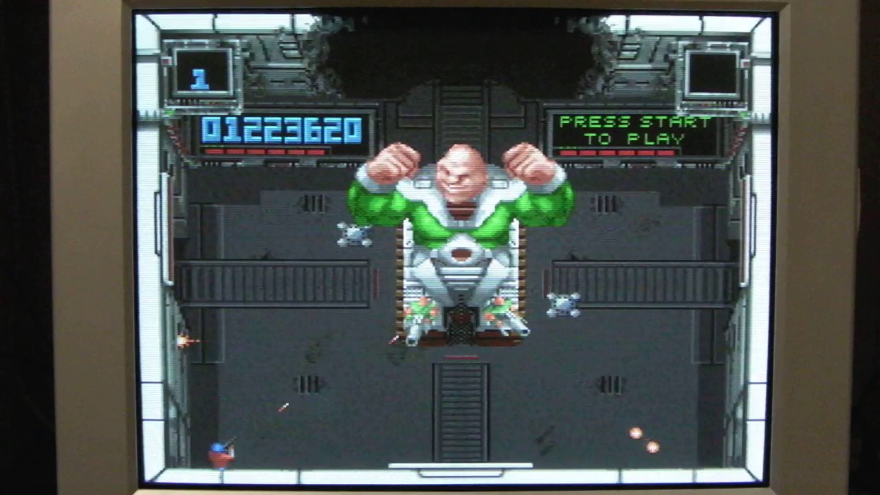 Smash TV Super Famicom CRT Gaming (XRGB2 Plus 31khz setup) - YouTube