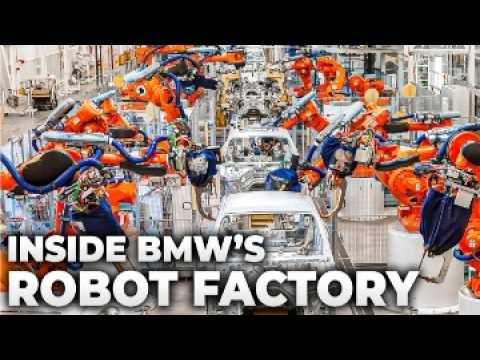 BMW Car Factory in USA plant| How Robots Build Cars ! - YouTube