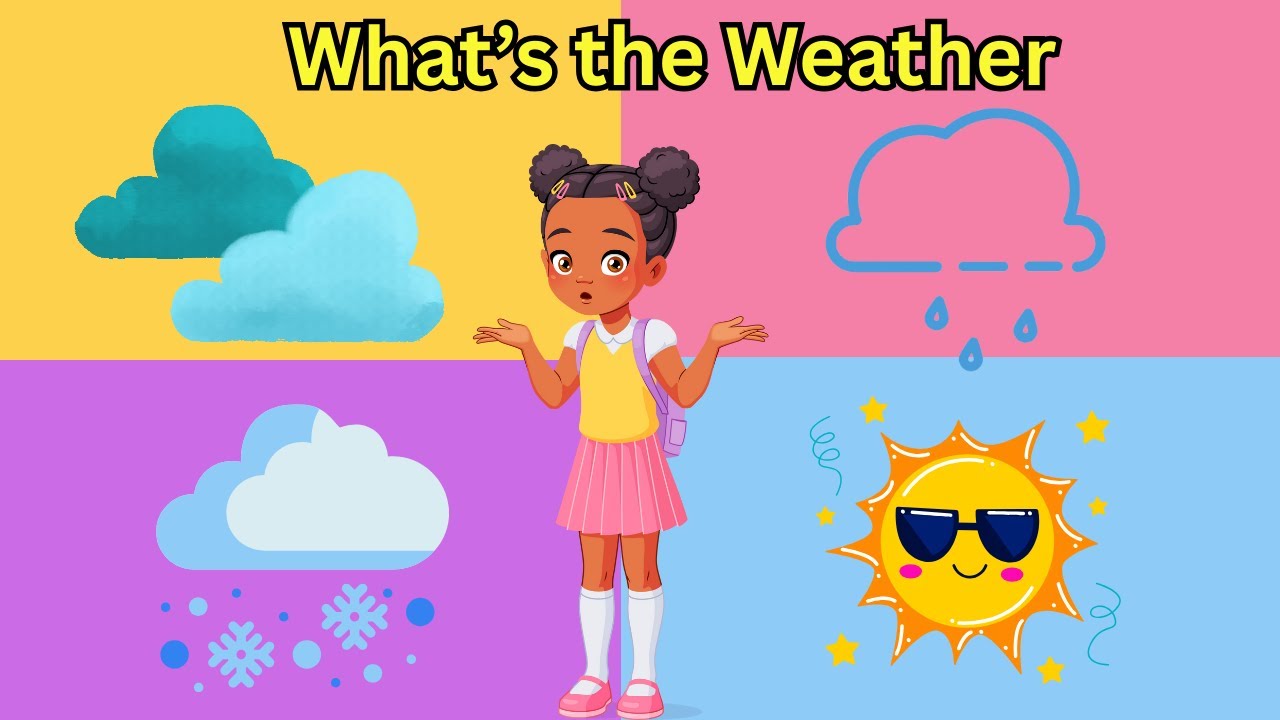 Weather Song for Kids & More ☀🌧 | Learn Weather with Fun Nursery Rhymes ...