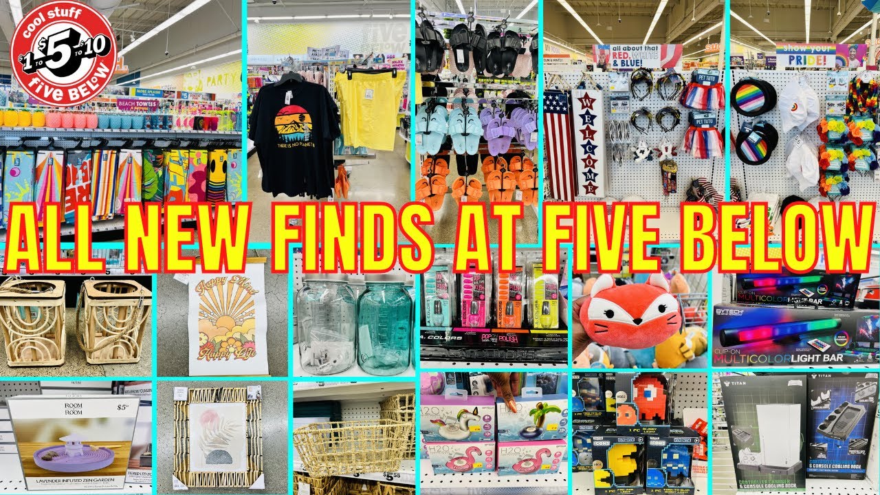 ALL🌟NEW🌟AT FIVE BELOW ~ FIVE BELOW SHOPPING ~ FIVE BELOW NEW ITEMS ~ 5 ...