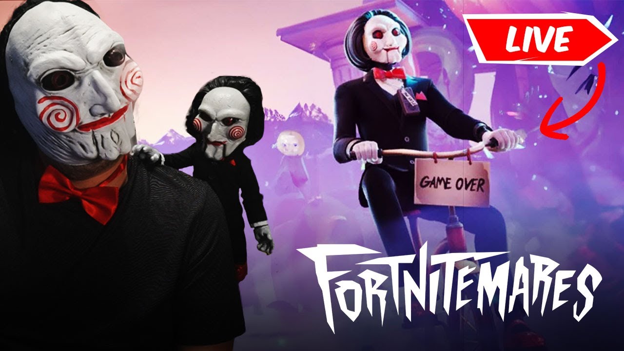 BILLY THE PUPPET PLAYS FORTNITEMARES! NEWEST FORTNITE UPDATE! - YouTube