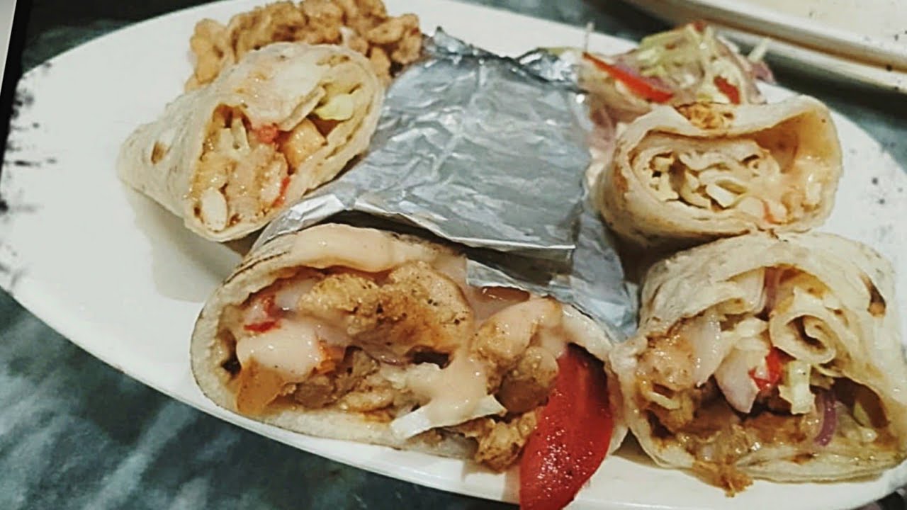 How To Make Chicken Wraps Recipe | Tortilla Wrap | چکن ریپس | चिकन ...