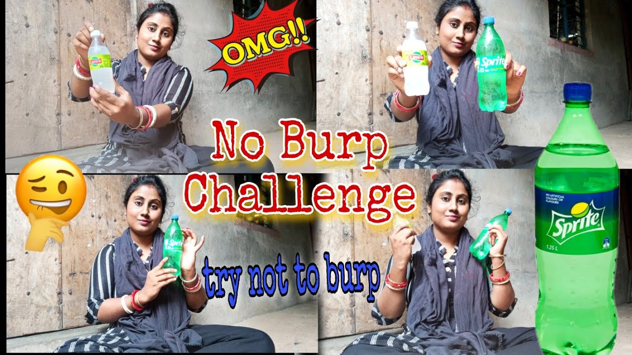 No Burp Challenge // Sprite & Limck No Burping Challenge // Today I ...