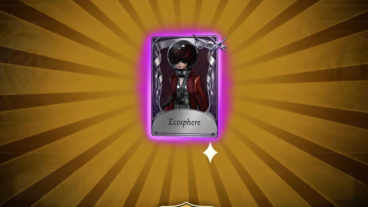 Identity V | ENTOMOLOGIST’s COA COSTUME LOOKS FIRE! 🔥 | “Ecosphere ...