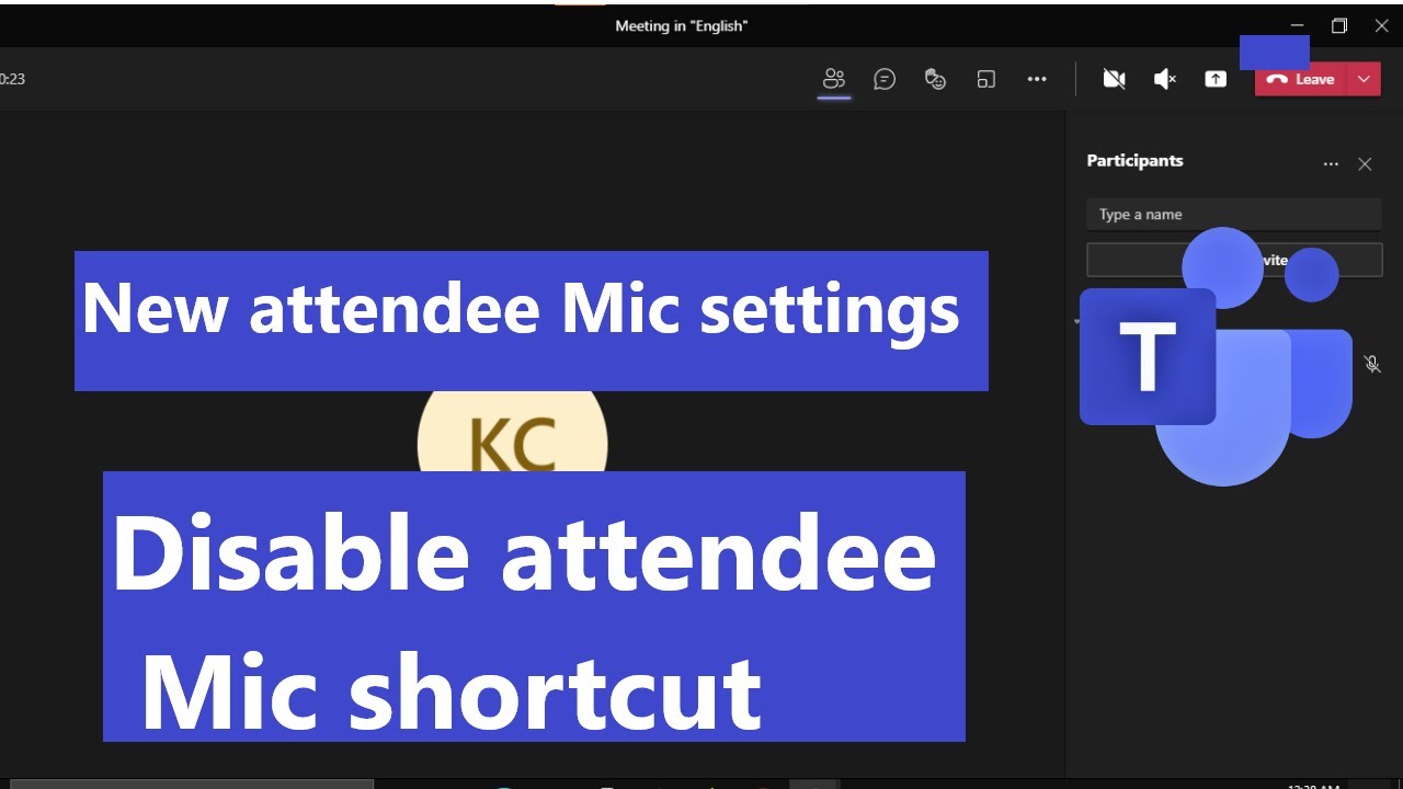 How to Disable Attendee Microphone | Don't Allow Attendees To Unmute in ...