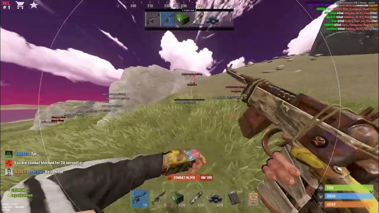 cheating in rust with disconnect wtf - YouTube