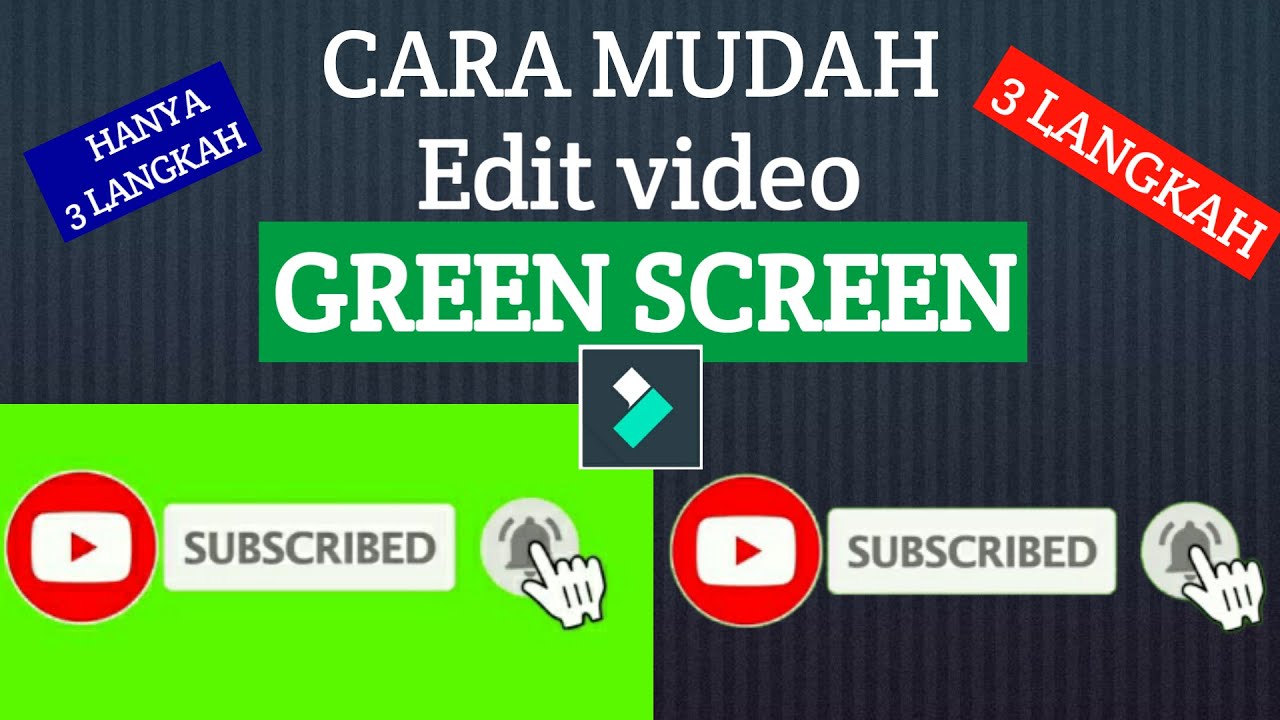 Cara Cepat Edit Green Screen / Chroma Key di Filmora - Tutorial - YouTube