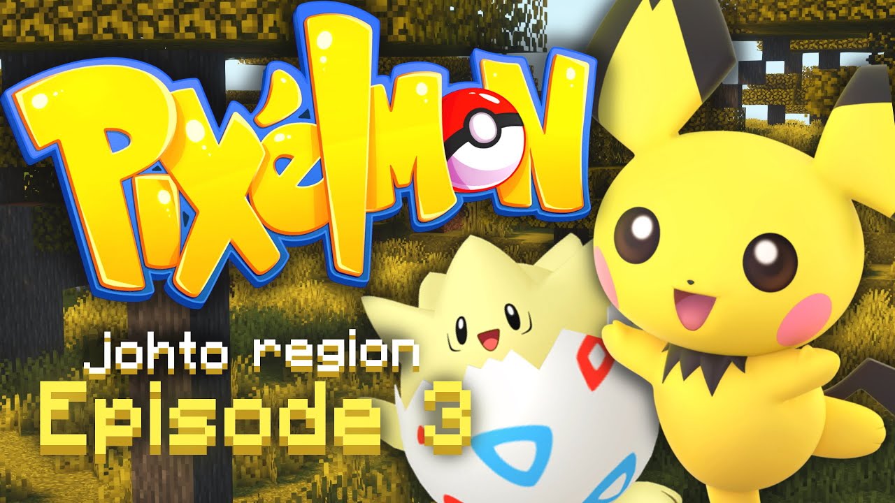 BABY POKEMON! (Pixelmon Johto Region) Ep. 3 - YouTube