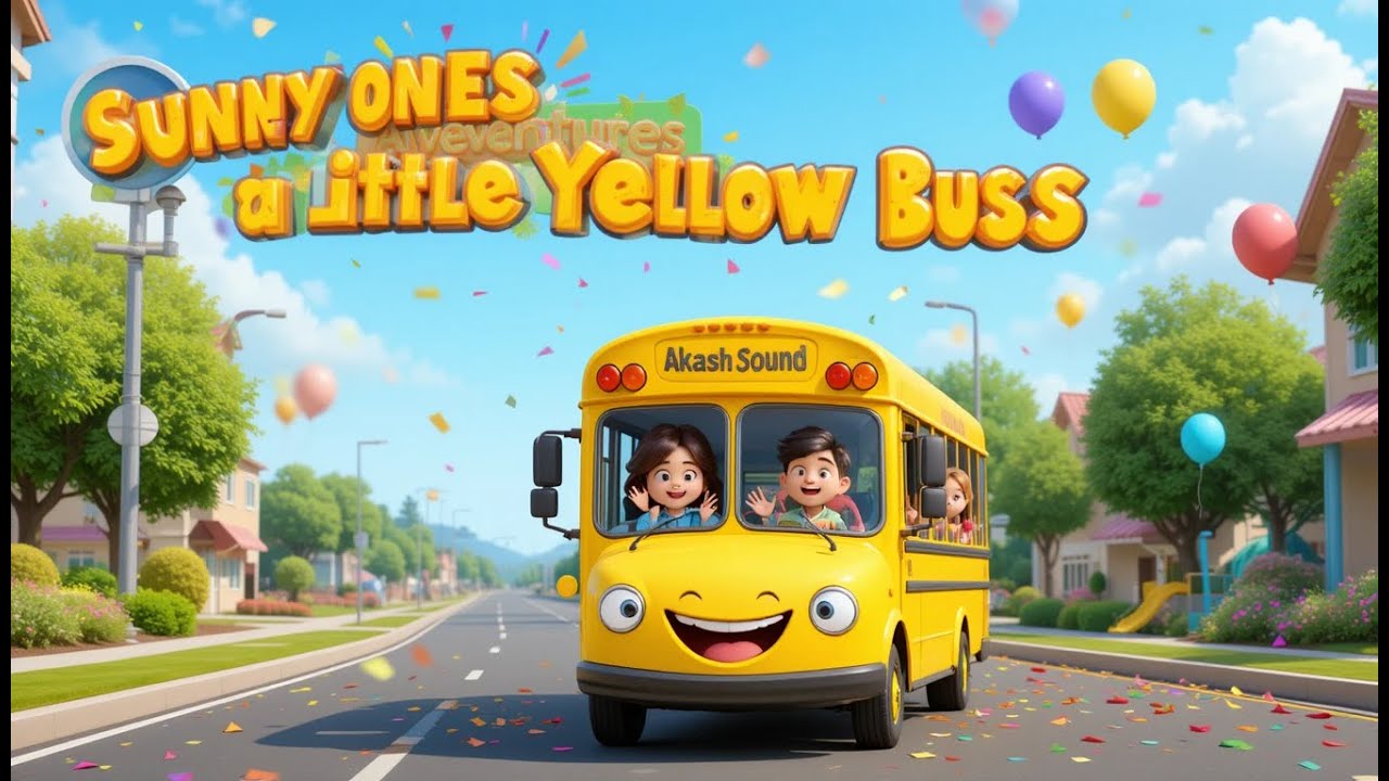 The Little Yellow School Bus: Funny Adventures! 🚌🤣 - YouTube