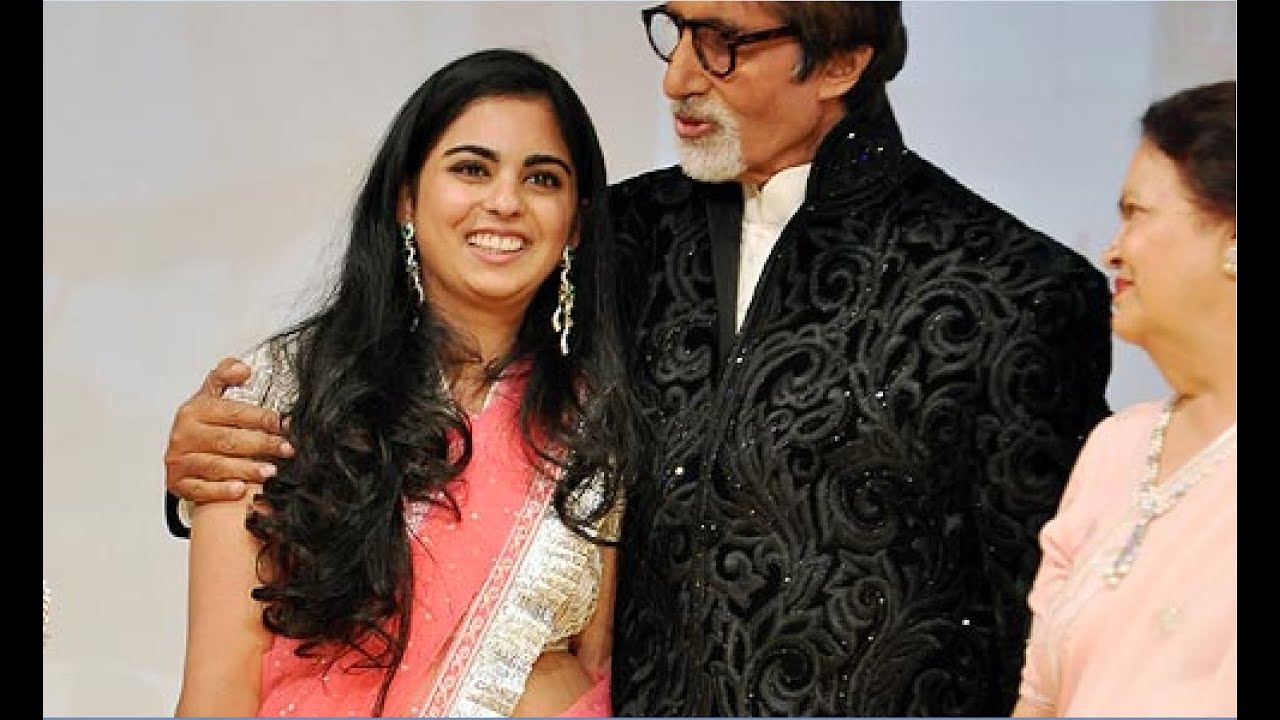 Mukesh Ambani Daughter Isha Ambani Photos - YouTube
