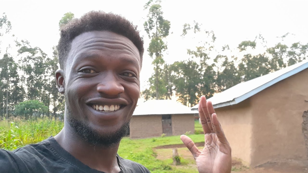 AFRICAN village vibe|| TAKING a walk and checking on the village ...