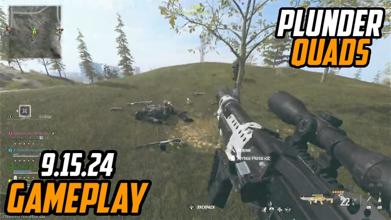 Call Of Duty: Warzone Plunder Quads (PS5 Gameplay) HTown Team - YouTube