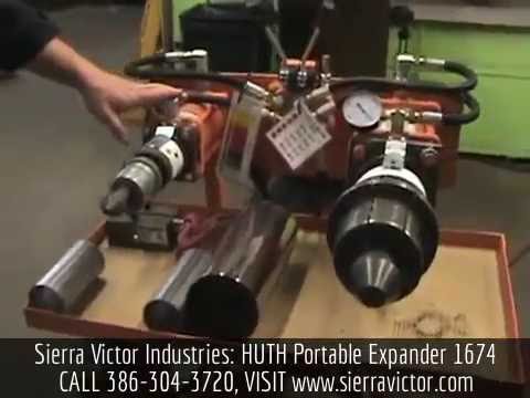 Sierra Victor Machinery: HUTH Portable Expander 1674 - Expanding Pipe ...