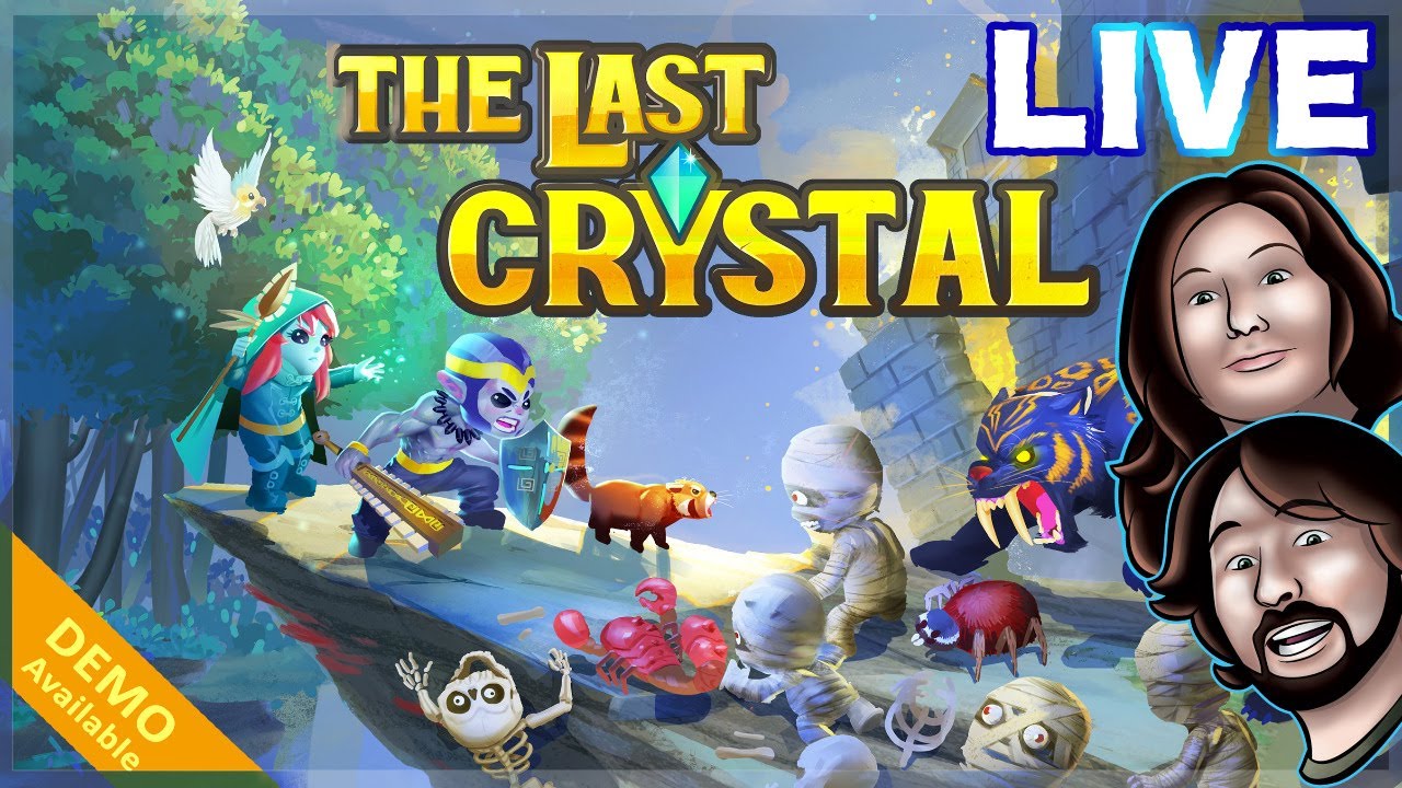 The Last Crystal | New Indie Co-op Game Demo LIVE! | HamsterBomb - YouTube
