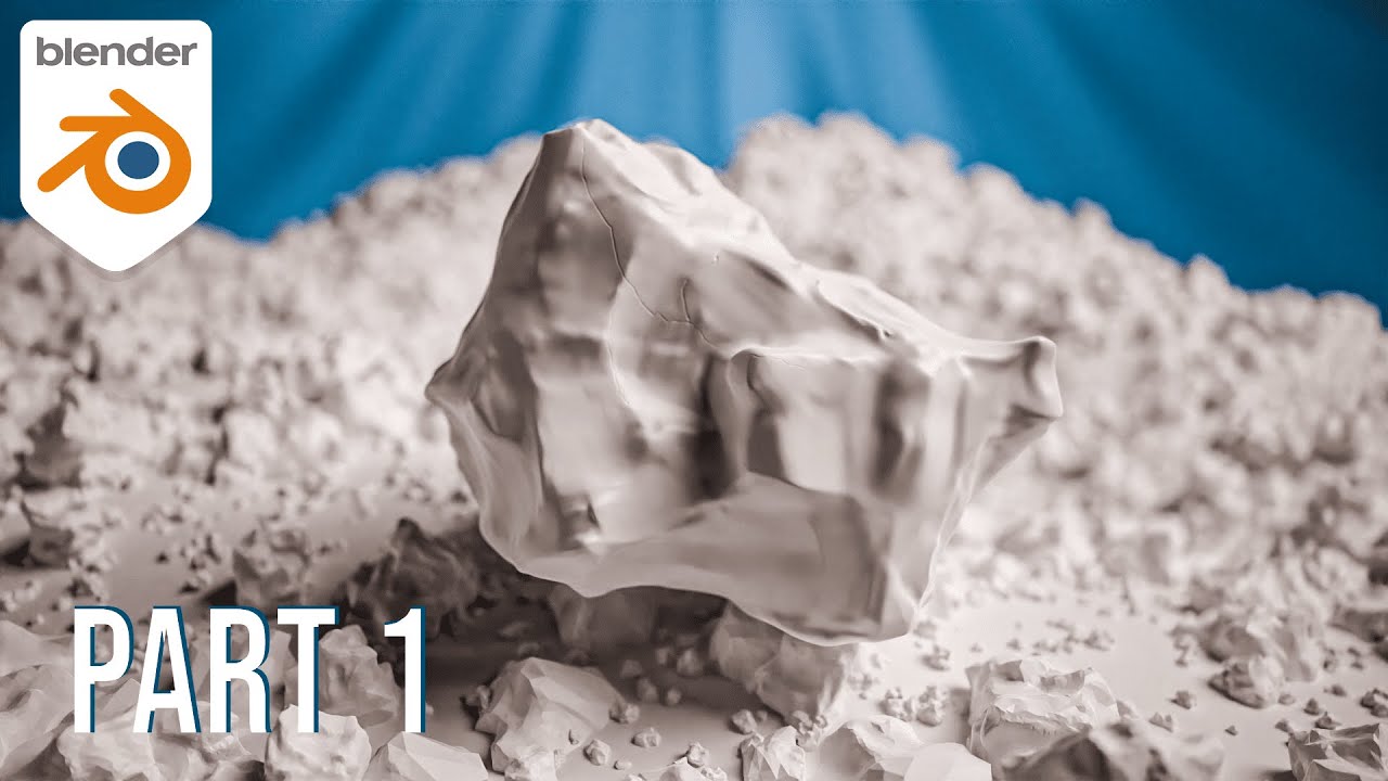 How to Sculpt a Stone with Blender in Part 1 - Easy and Fun! - YouTube