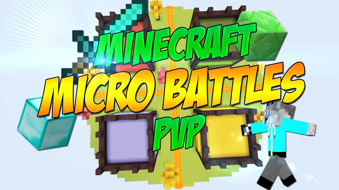 Minecraft Minigame MICRO BATTLES PVP! - YouTube