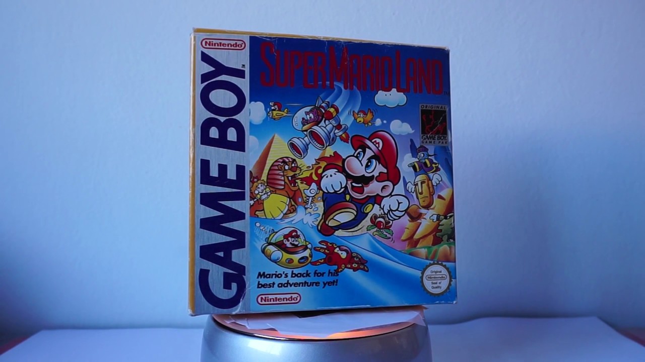 Super Mario Land Nintendo Game Boy Gameboy Classic box - YouTube