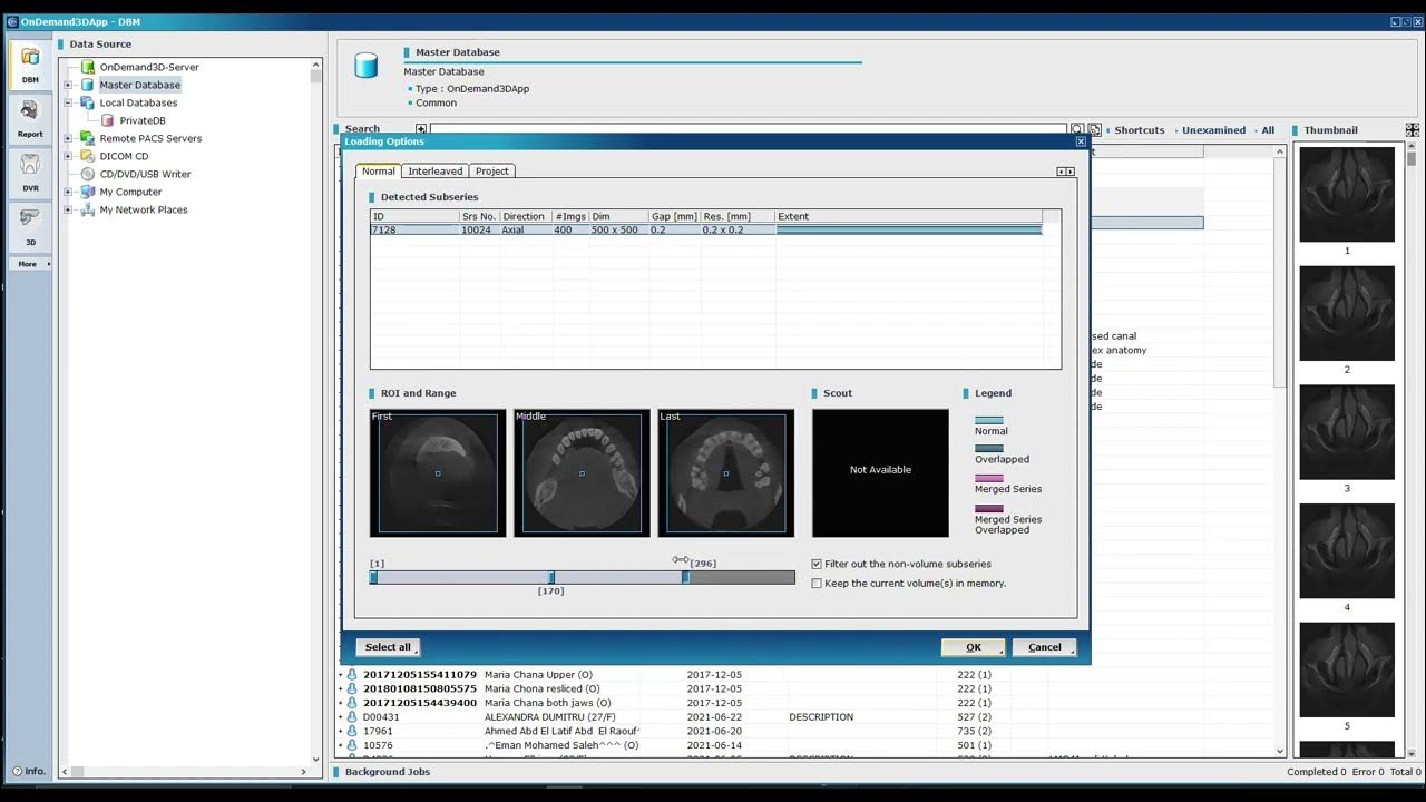 Part 1, OnDemand 3D CBCT software, Importing DICOM Data set, By Dr. Khaled Ekram (in English ...