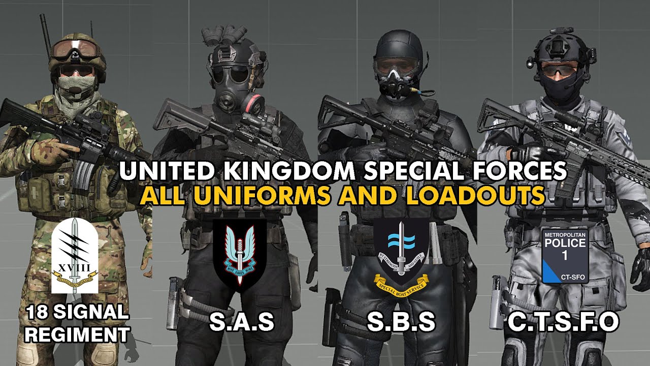 6 Deadliest United Kingdom Special Forces, Uniform and Loadout # ...