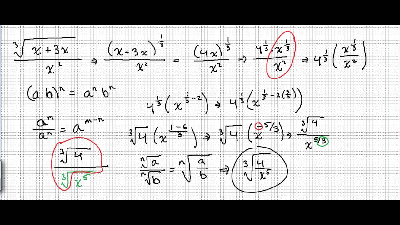 Solving Problems with roots - YouTube