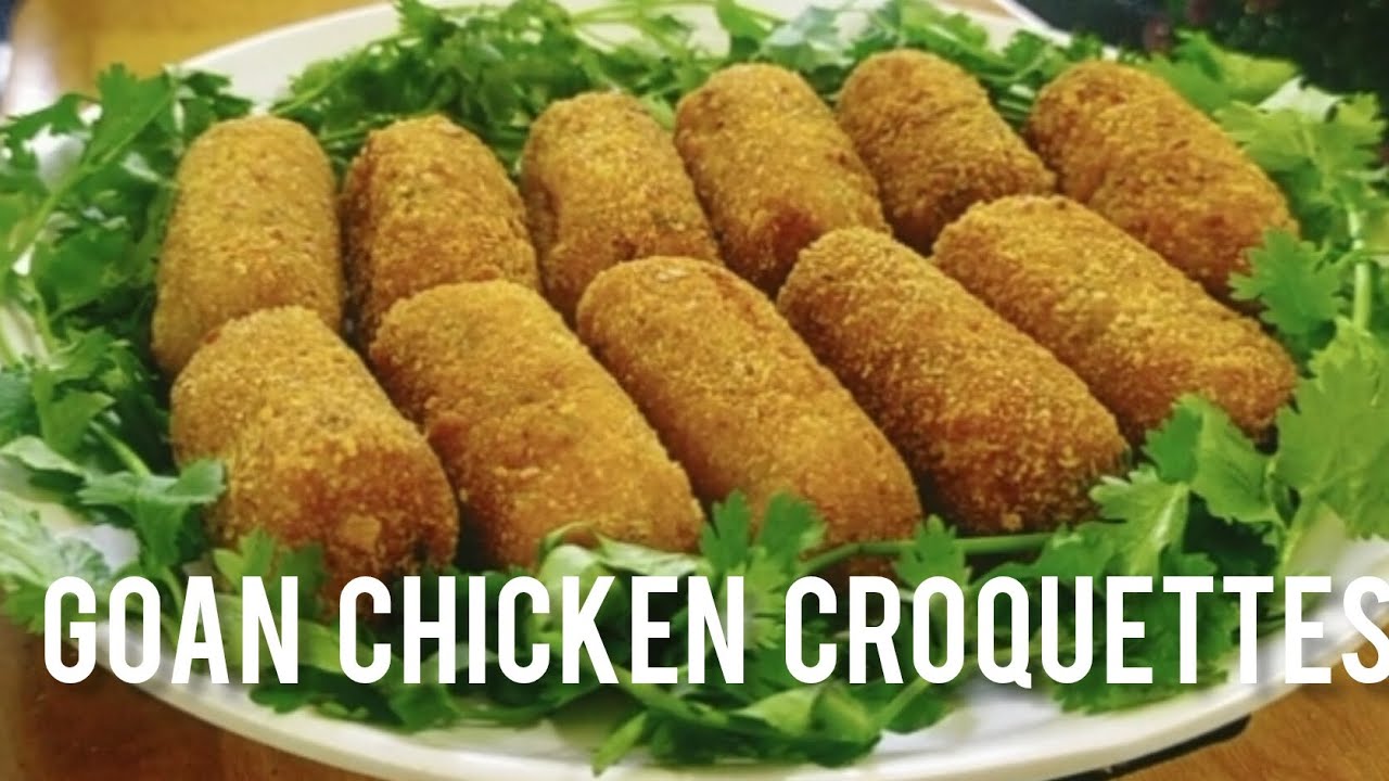 Goan Chicken Croquettes || Goan Party Snacks || #goansnacks #goanrecipe ...